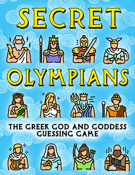 Secret Olympians: The Greek God and Goddess Deduction Game – Creative ...