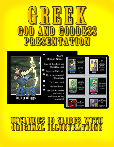 Introduction to the Greek and Roman Gods and Goddess Presentation ...